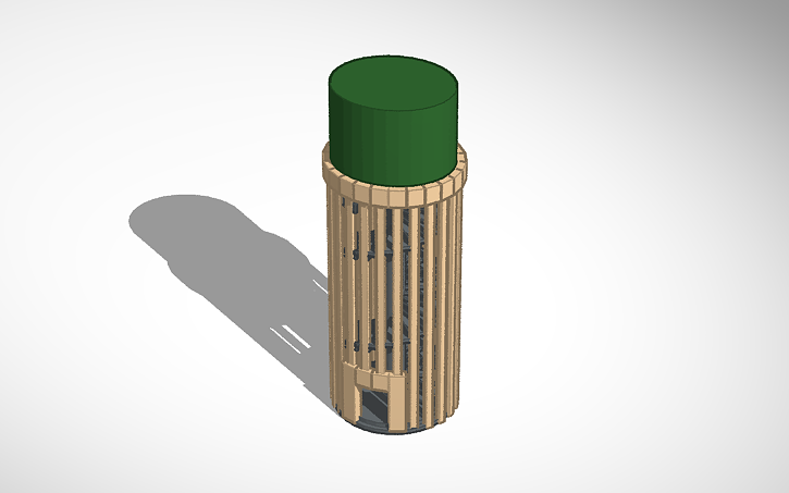 3D design jet tower | Tinkercad