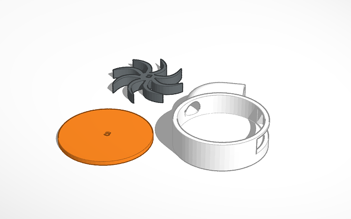 3D design WATERFALL | Tinkercad