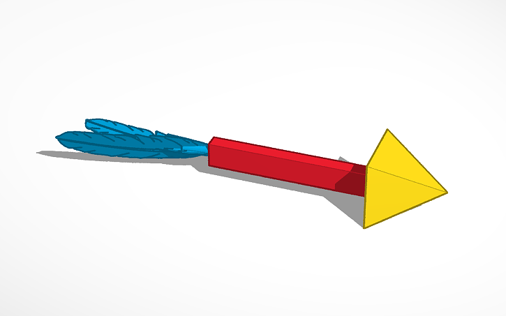 3D design arrow | Tinkercad
