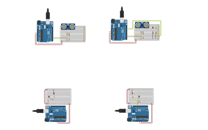 Circuit design Exercícios arduíno - Tinkercad
