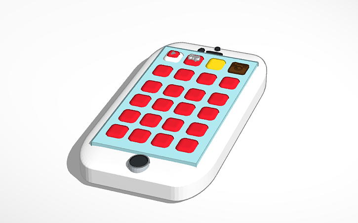 3D design IPhone - Tinkercad