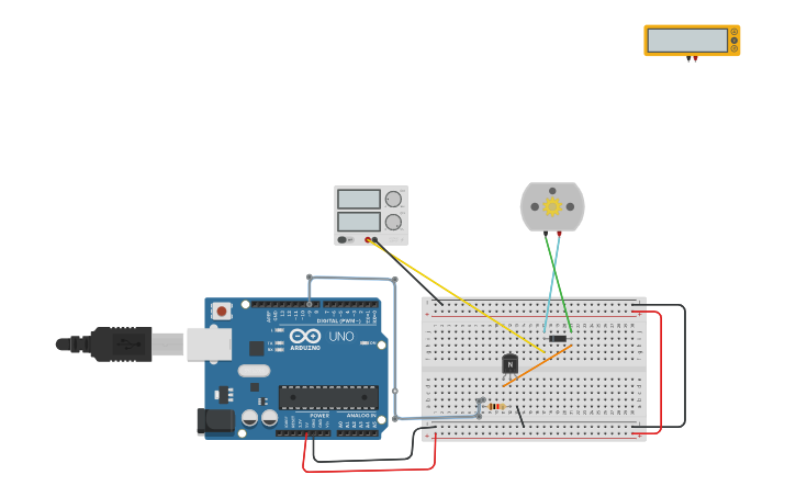 Circuit design Lab 7 Q6 Erfan khaze - Tinkercad