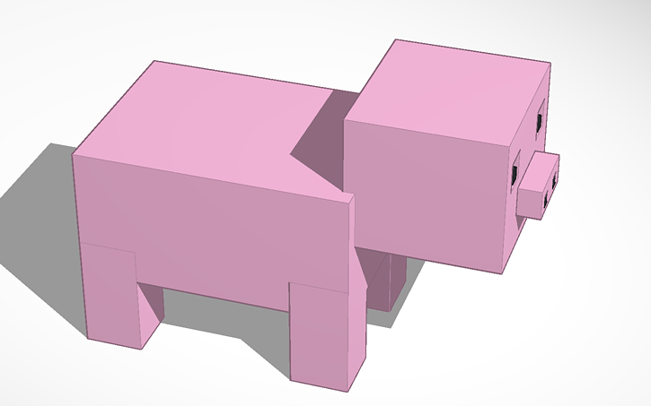 3D design pappa pig | Tinkercad