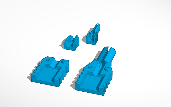 3D design USB strain relief | Tinkercad