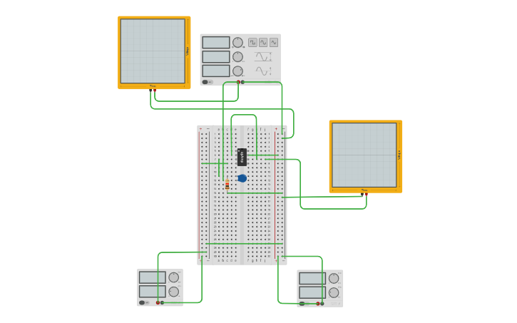 Circuit design High Pass Filter - Tinkercad Circuit design High Pass Filter - Tinkercad