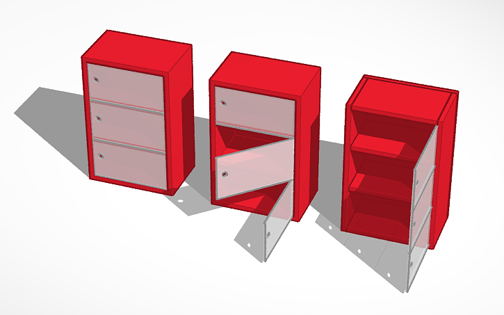 3D design Charging Station 3P - Tinkercad