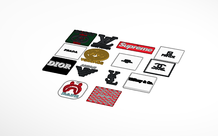 3D design Designer Brands - Tinkercad