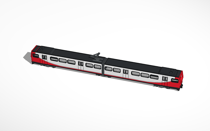 3D design Train - Tinkercad