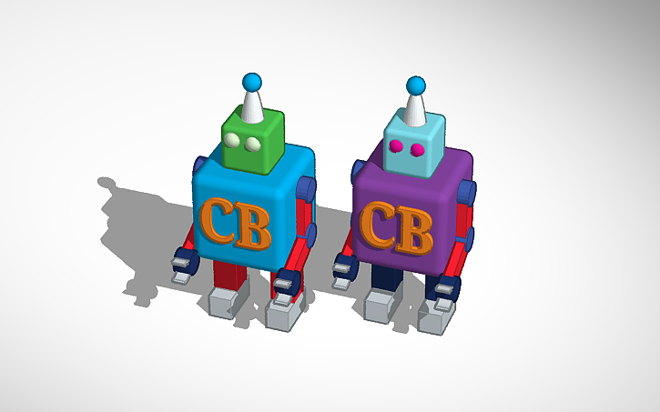 3D design Robots Angélica | Tinkercad