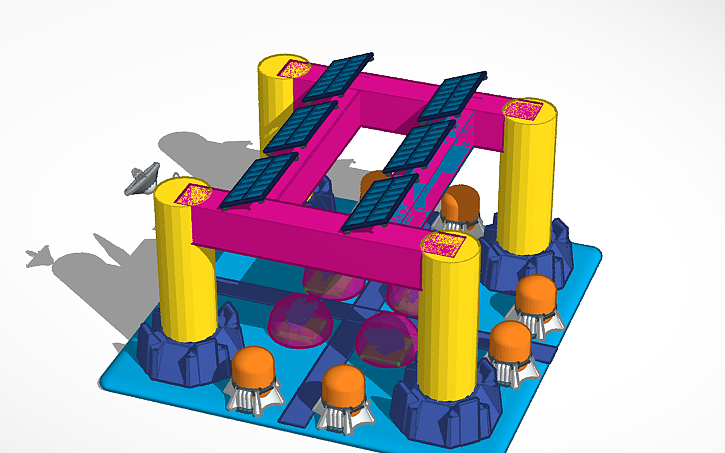 3D design I Monelli Moon Base | Tinkercad