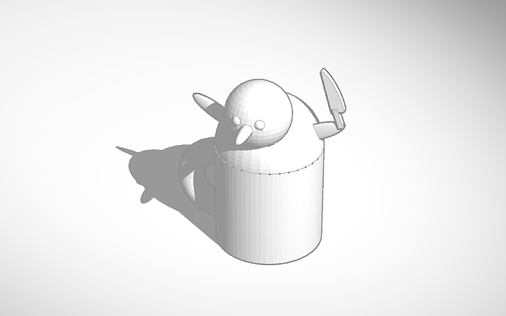 3D design Kiwi - Tinkercad