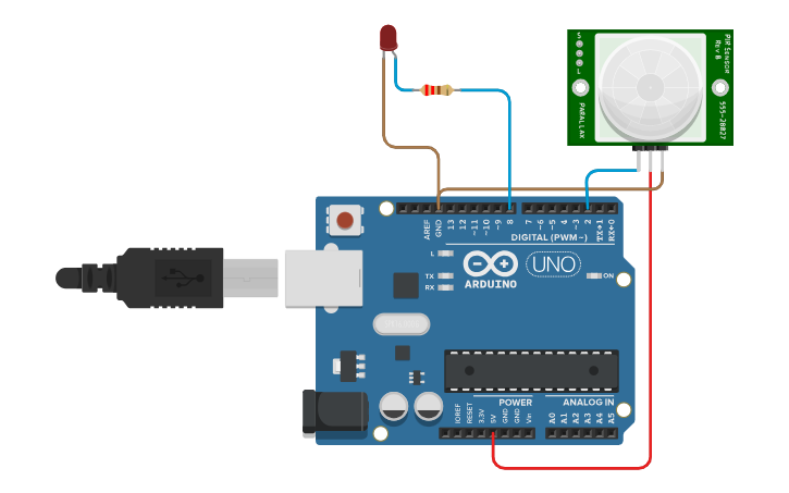 Circuit design Exercise 20 - Tinkercad