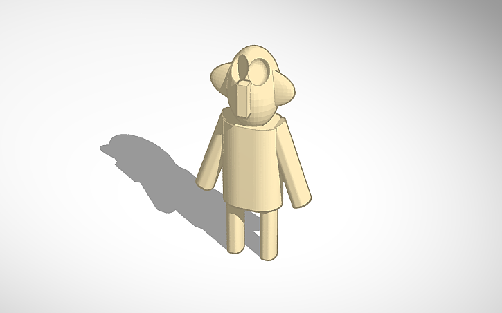 3D design human - Tinkercad