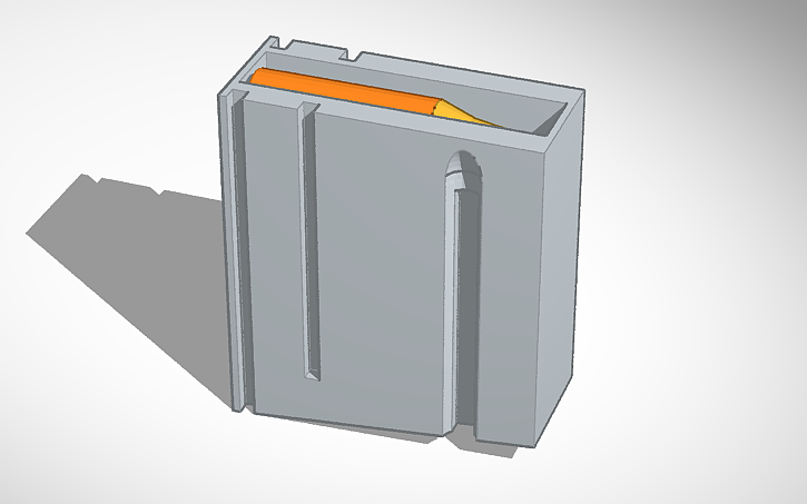 3D design 10 Round STANAG (Standardized Agreement) Magazine - Tinkercad