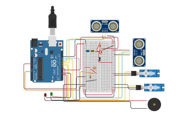 Circuit design Brilliant Luulia - Tinkercad