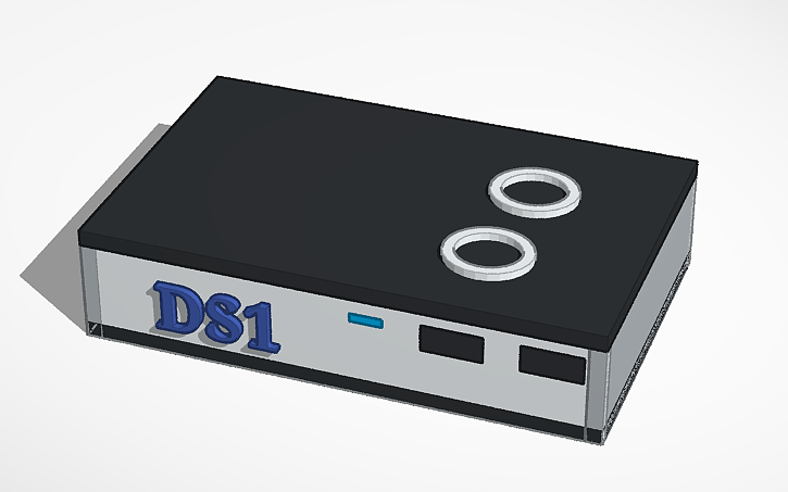 3D design droid box - Tinkercad