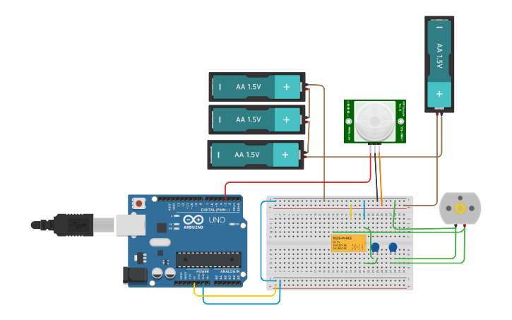 Circuit design PROJETO 1 - Exercício 2 | Tinkercad