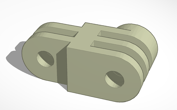 3D design gopro - Tinkercad