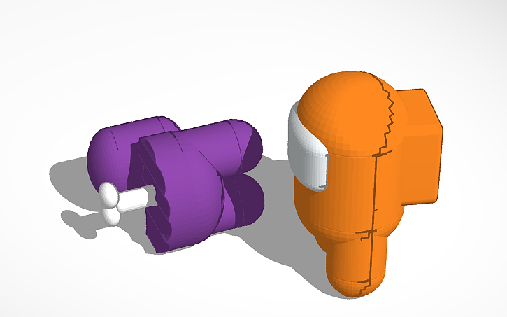 3D design Among us Characters | Tinkercad