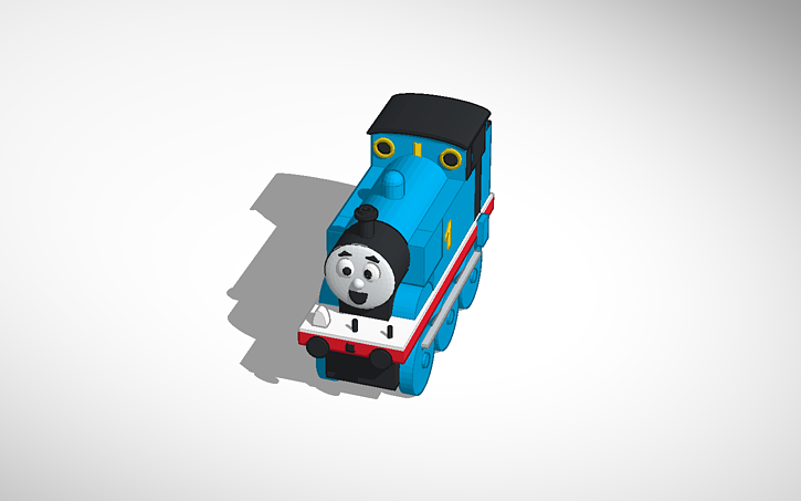 3D design Thomas The Tank Engine - Tinkercad