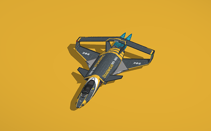 3D design RDS-386E "Sabre" Racing Starship (SRL2023) | Tinkercad