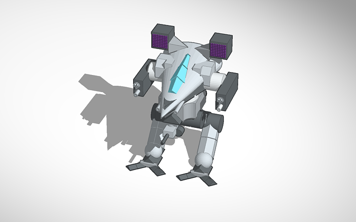 3D design Madcat mech (for mecha may) - Tinkercad