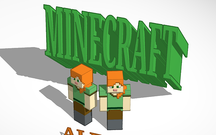 3D design ALEX MINECRAFT | Tinkercad