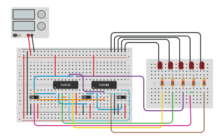Circuit design phase3 - Tinkercad