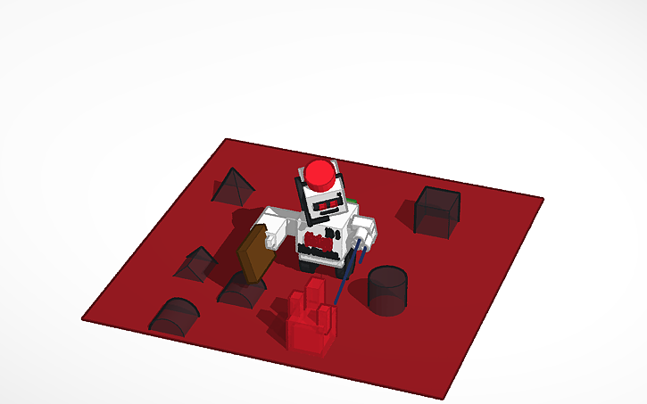 3D design Fire Alerter/Medic Robot | Tinkercad