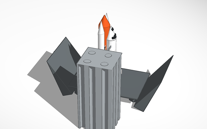3D design Space Shuttle Atlantis NASA | Tinkercad