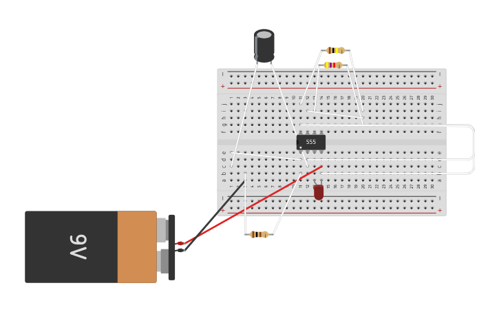 Circuit Design Ic Led Flasher Tinkercad