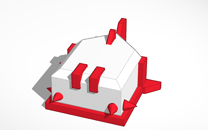 3D design Squee-G from Splatoon - Tinkercad