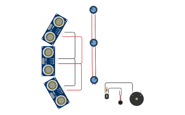 Circuit design Obstacle Detection Sensing System for Blind Person ...
