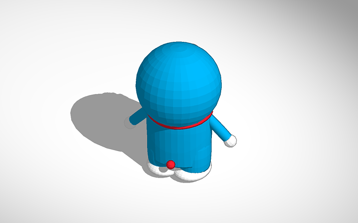 3D design doraemon | Tinkercad