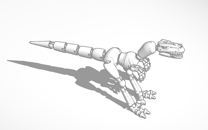 3D design Dinosaur - Tinkercad