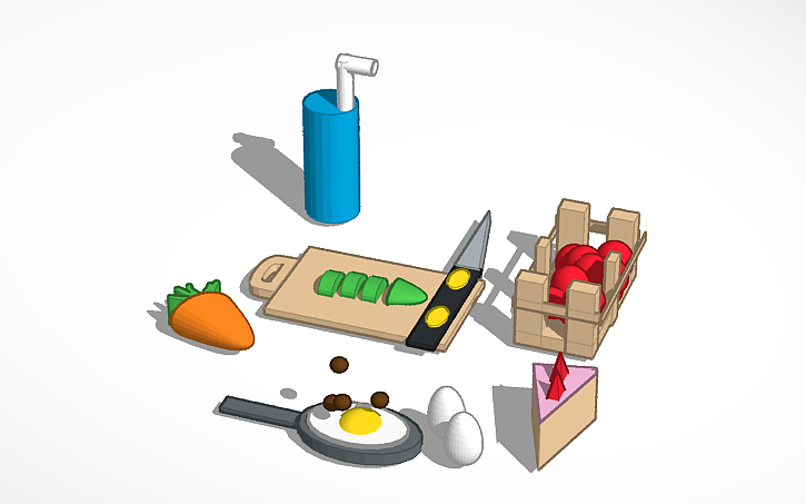 3D design food & drink! - Tinkercad