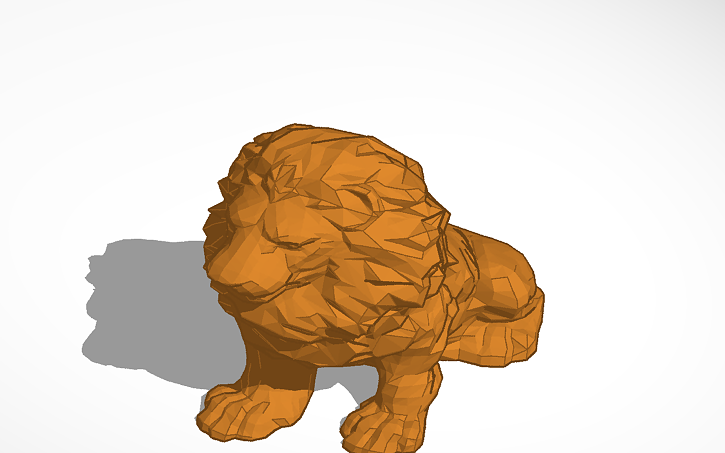 3D design Lion | Tinkercad