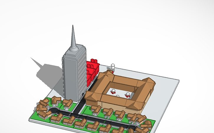 3D design City project - Tinkercad