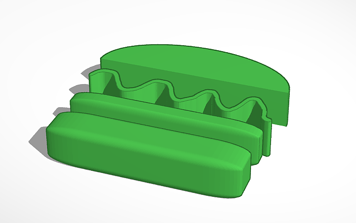3D design Shake shack logo - Tinkercad