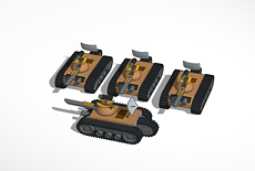 3D design tank | Tinkercad