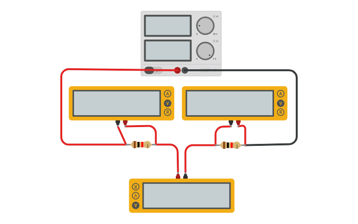 Circuit design დავალება 3 - Tinkercad
