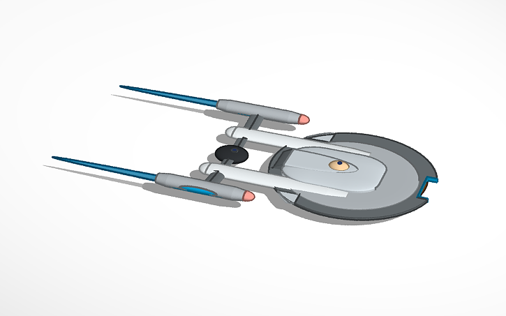 3D design Star Trek-Enterprise | Tinkercad