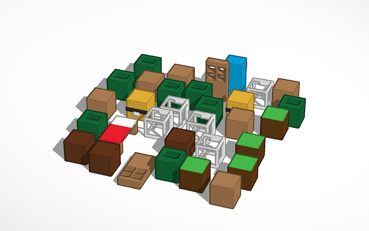 3D design Craft mine PRO pack - Tinkercad