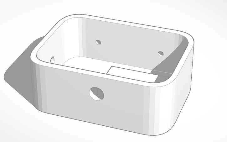 3D design microswitch box | Tinkercad