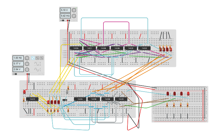 Circuit design Taller 1 Rodrigo | Tinkercad