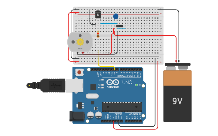 Circuit Design Experiment 4c Tinkercad