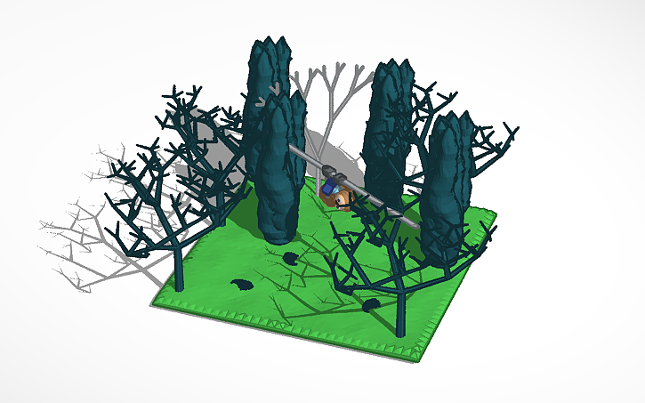 3D design BOSQUE - Tinkercad