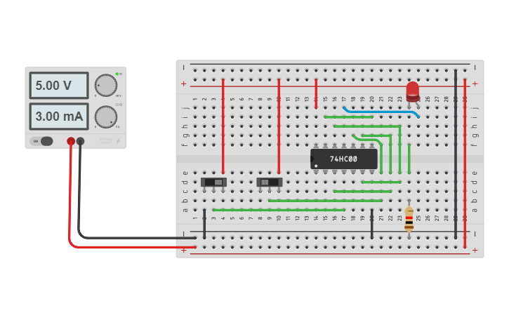 Circuit Design Xor Gate Using Nand Gate Tinkercad