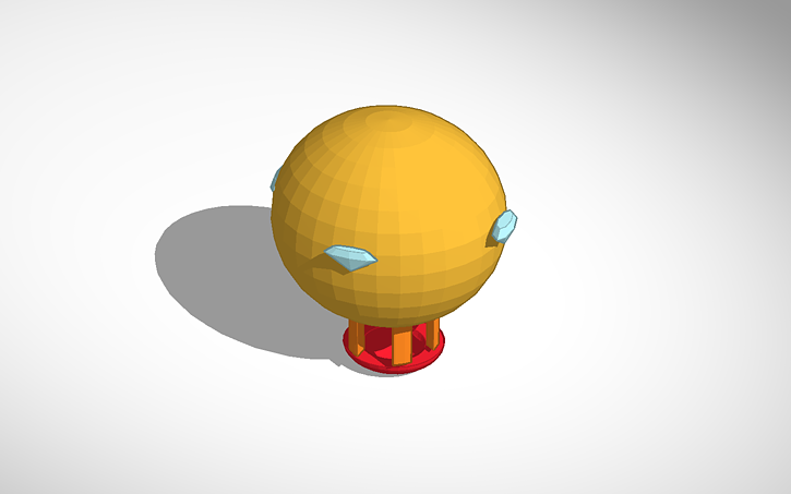 3D design balloon - Tinkercad