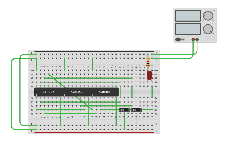 Circuit design Exp 3(1) - Tinkercad